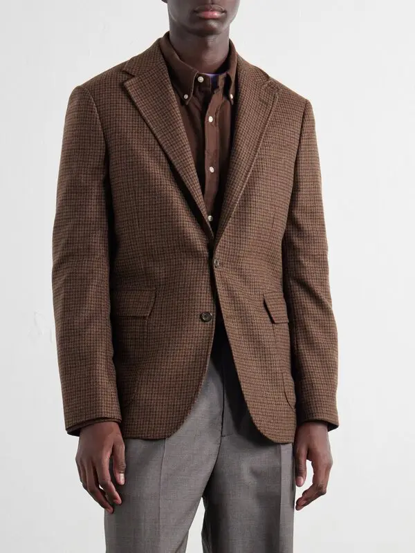 Polo Ralph Lauren Checked Wool-blend Blazer