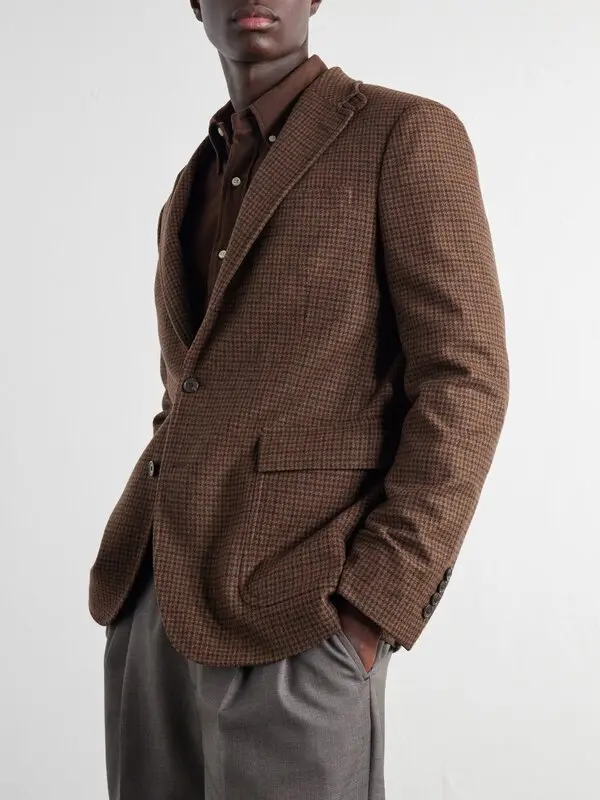 Polo Ralph Lauren Checked Wool-blend Blazer