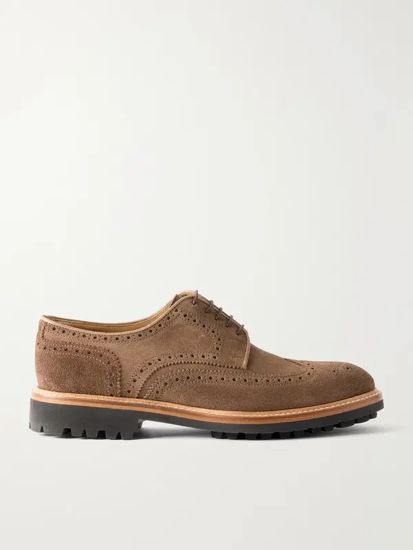 Mr P. Suede Brogues