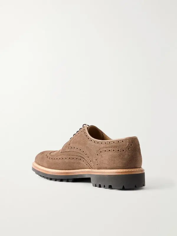 Mr P. Suede Brogues
