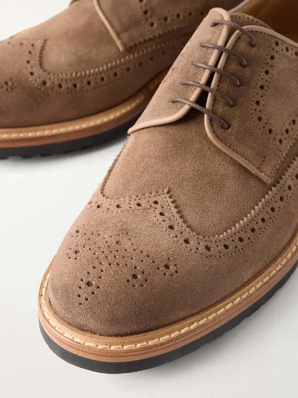 Mr P. Suede Brogues