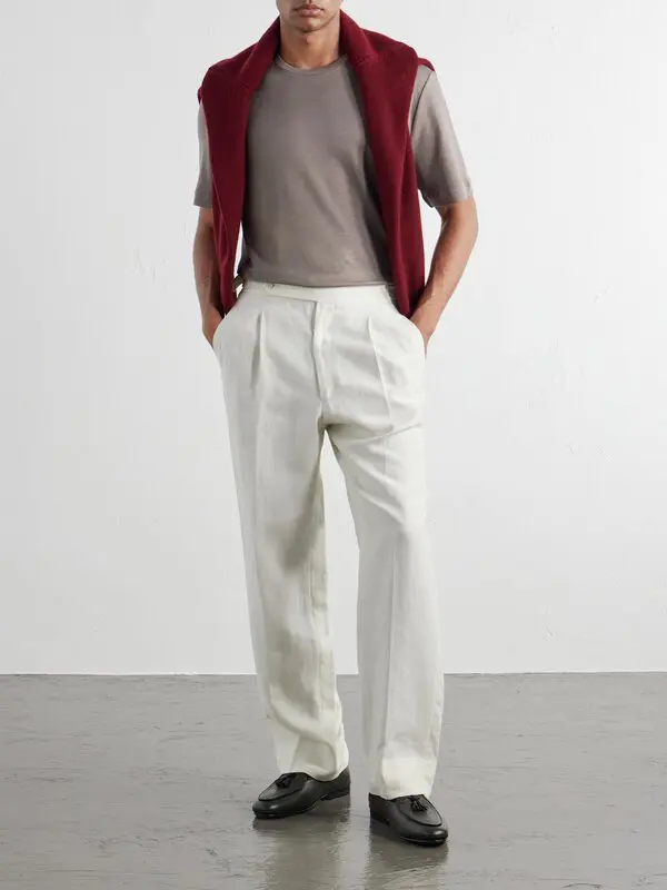 Mr P. Cotton And Lyocell-blend Jersey T-shirt