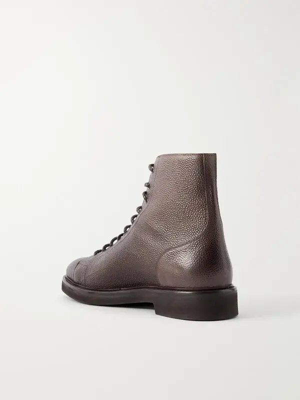 Mr P. Monkey Full-grain Leather Boots