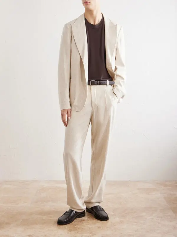 Mr P. Silk And Cotton-blend T-shirt