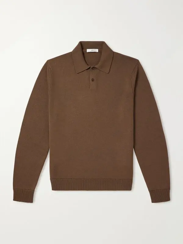 Mr P. Merino Wool Polo Shirt