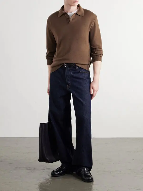Mr P. Merino Wool Polo Shirt