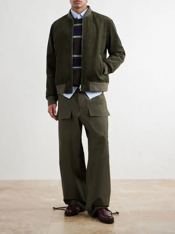 Mr P. Cotton-corduroy Bomber Jacket