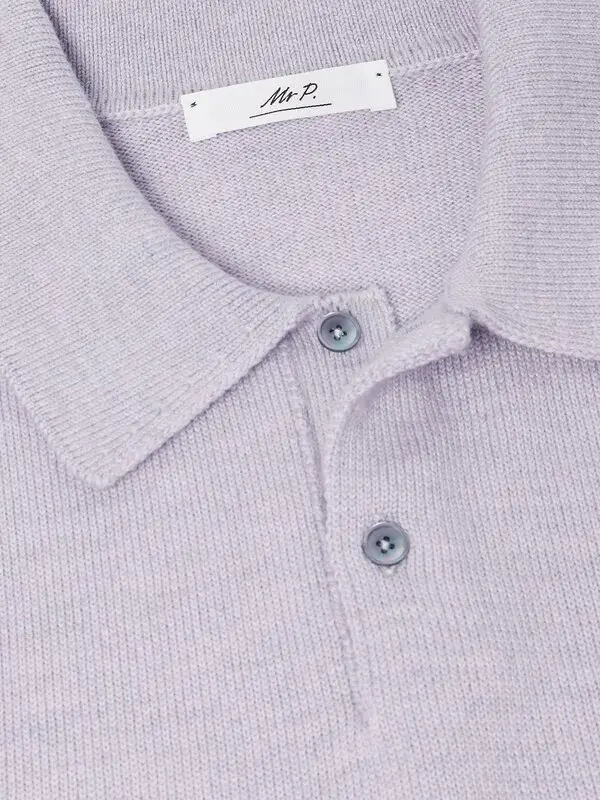 Mr P. Merino Wool Polo Shirt