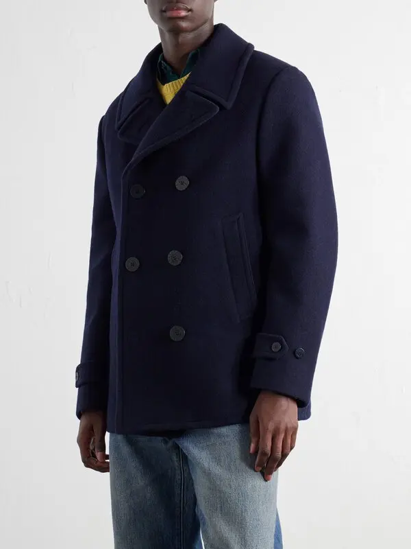 Polo Ralph Lauren Double-breasted Flannel Coat