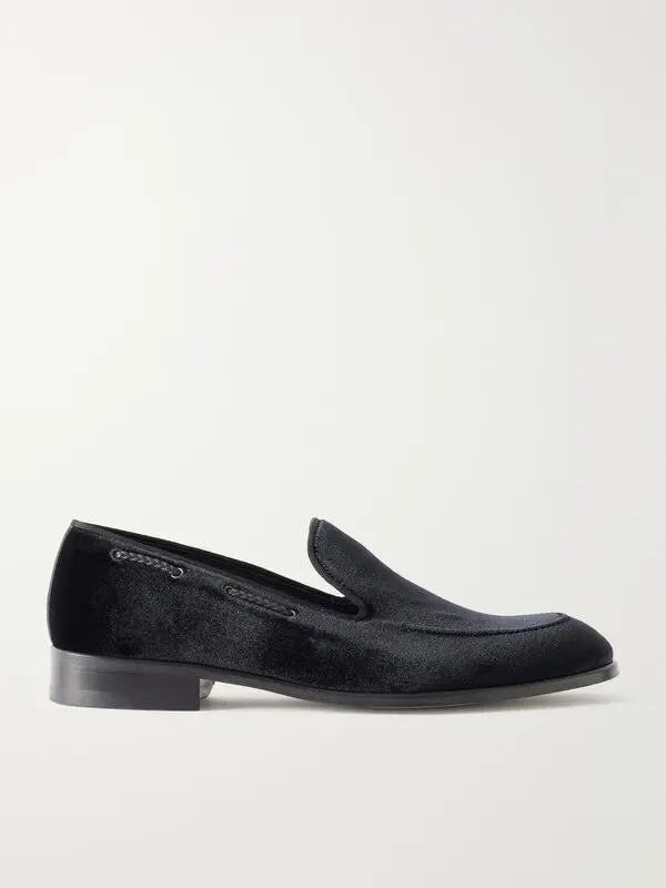 Mr P. Velvet Loafers