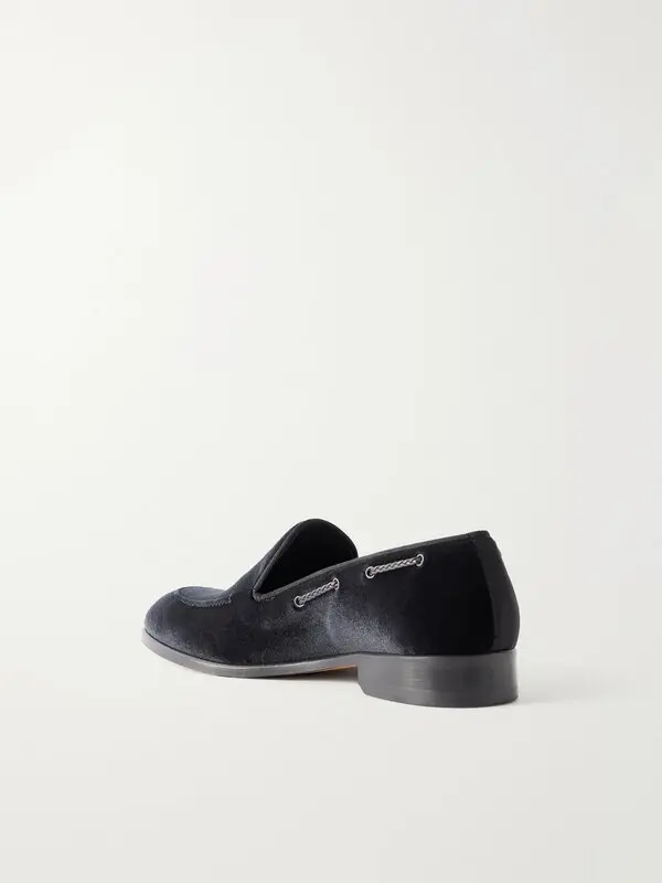 Mr P. Velvet Loafers