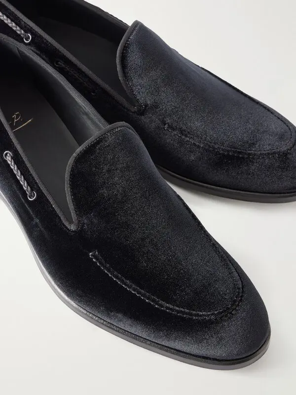 Mr P. Velvet Loafers