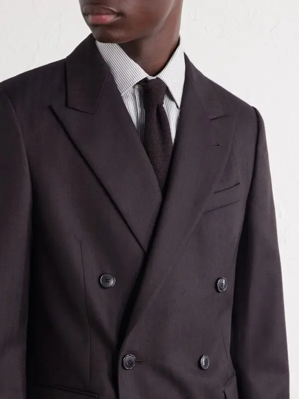 Zegna 6.5cm Knitted Cashmere Tie