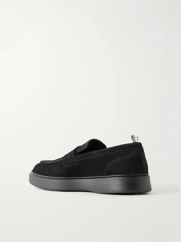 Officine Creative Frame 001 Suede Loafers