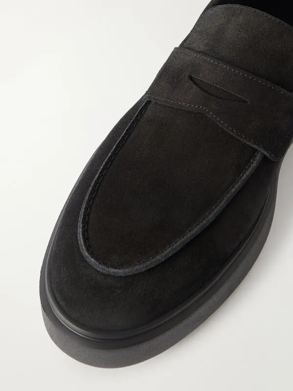 Officine Creative Frame 001 Suede Loafers