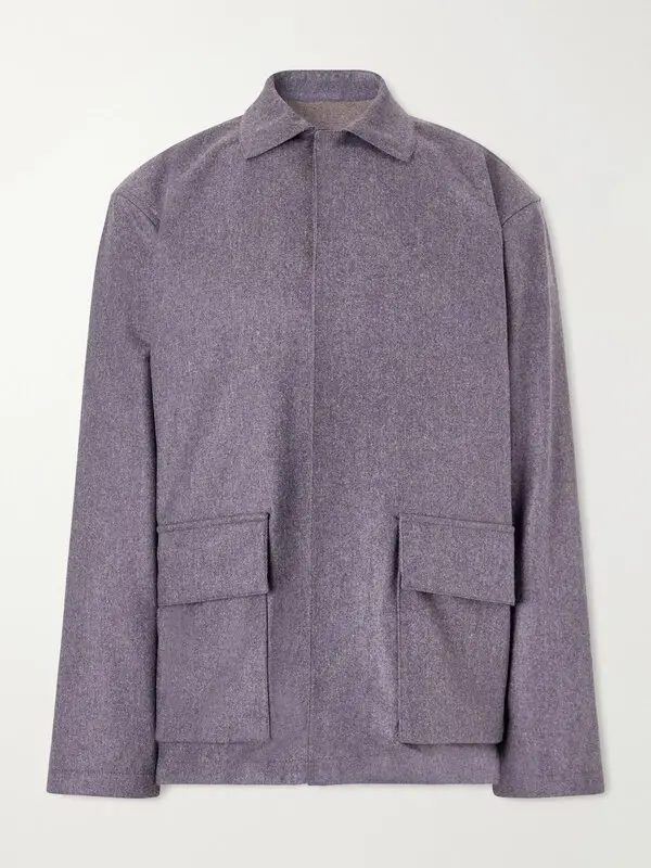 Caruso Wool And Cashmere-blend Blouson Jacket