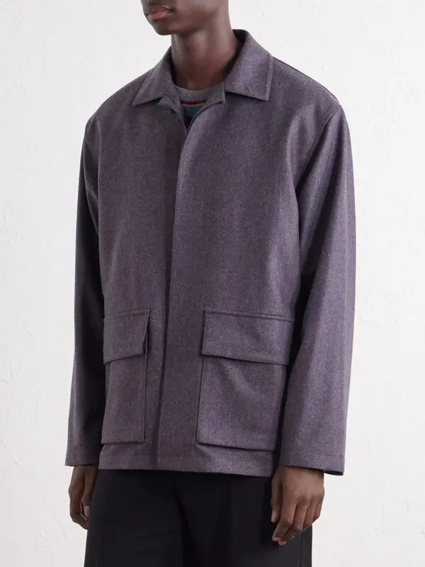 Caruso Wool And Cashmere-blend Blouson Jacket