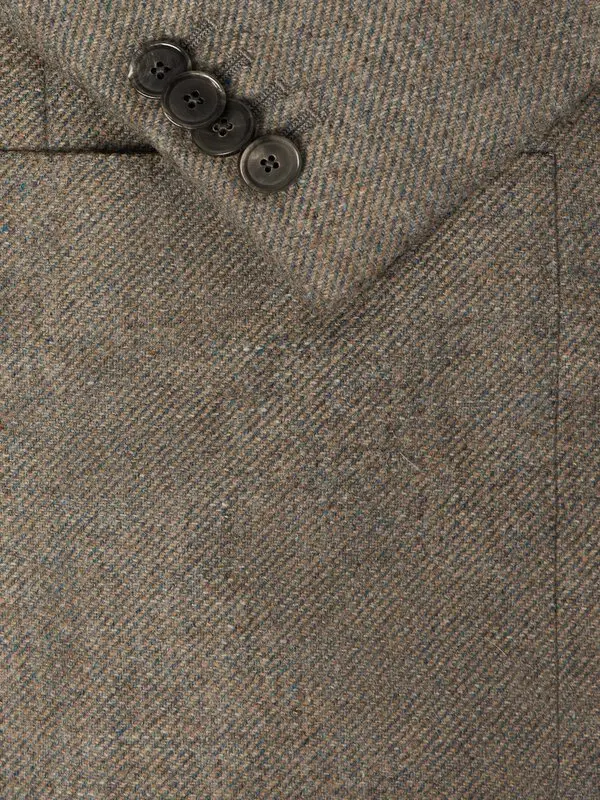 Caruso Aida Wool And Cashmere-blend Twill Blazer