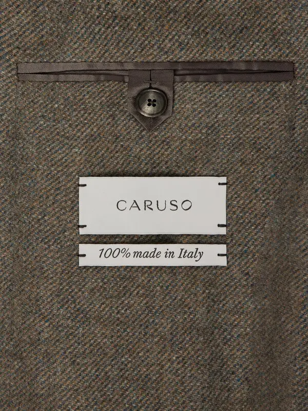 Caruso Aida Wool And Cashmere-blend Twill Blazer