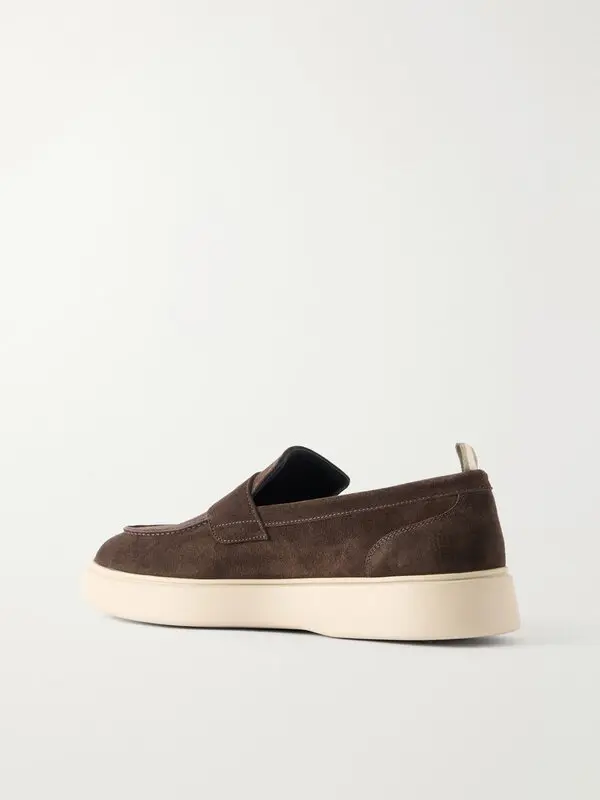 Officine Creative Frame 001 Suede Loafers