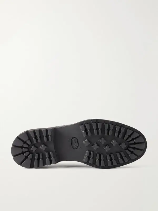 Mr P. Full-grain Leather Derby Shoes