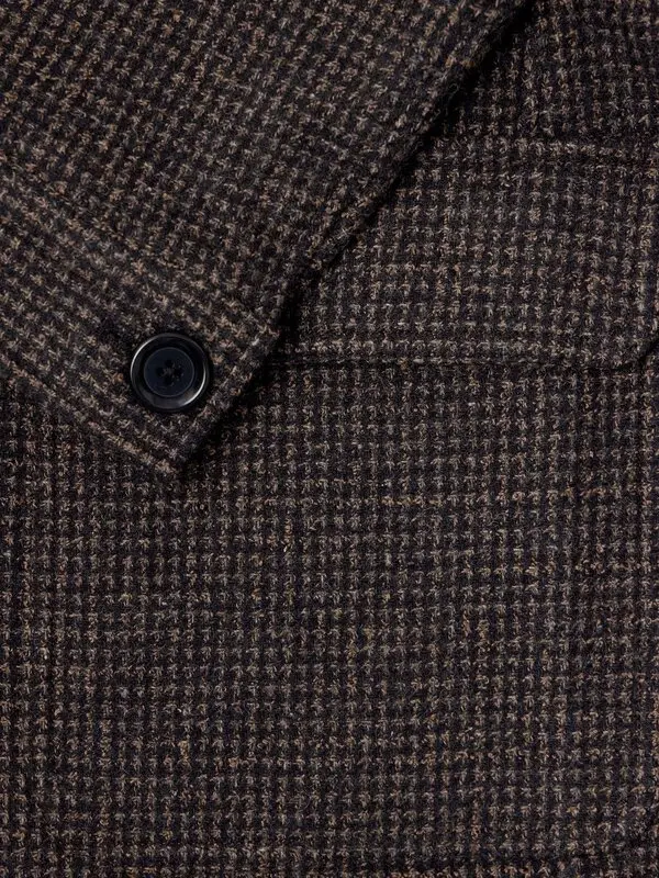 Oliver Peoples Solms Wool-blend Houndstooth Blazer