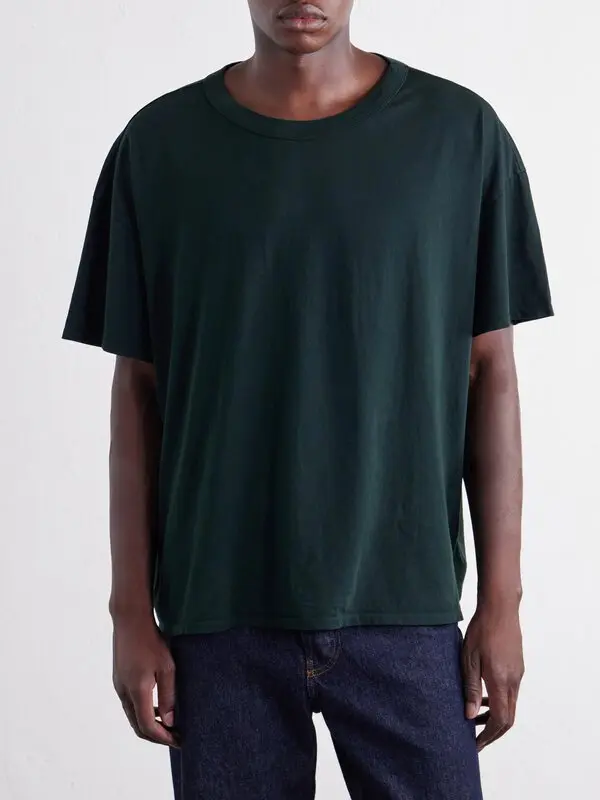 LES TIEN Cotton-jersey T-shirt