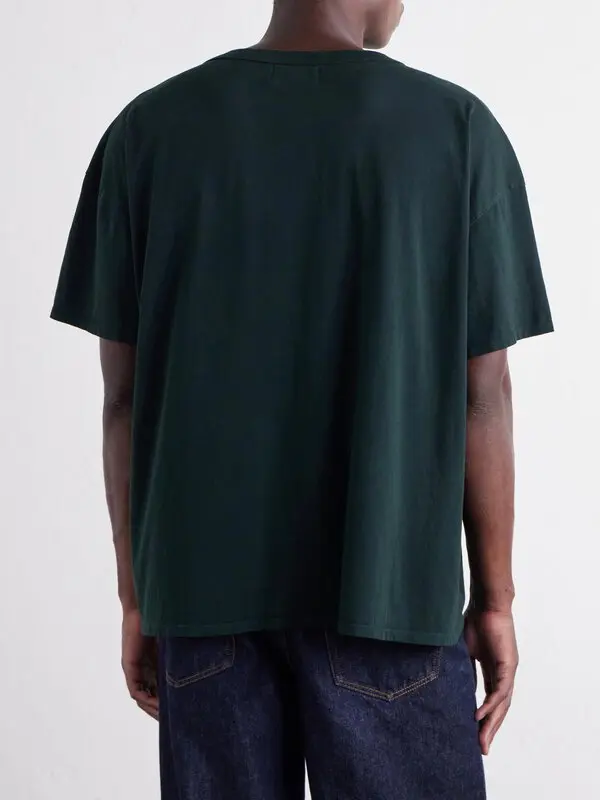 LES TIEN Cotton-jersey T-shirt