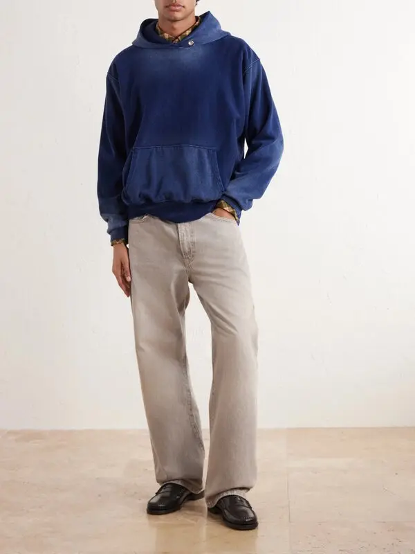 LES TIEN Cotton-jersey Hoodie
