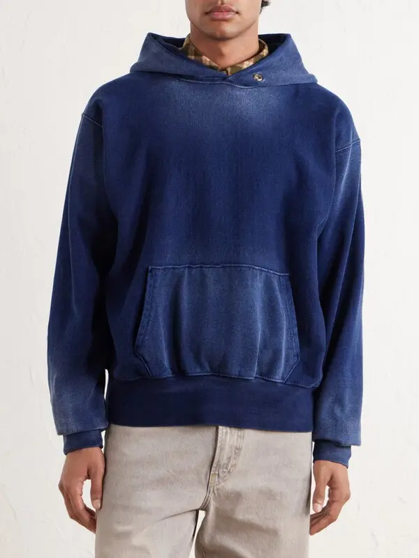 LES TIEN Cotton-jersey Hoodie