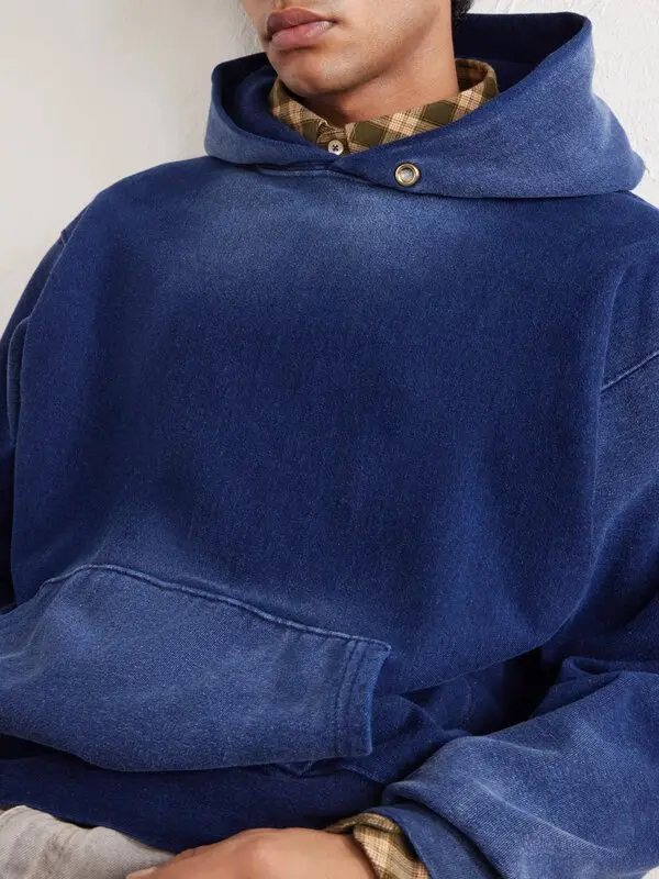 LES TIEN Cotton-jersey Hoodie