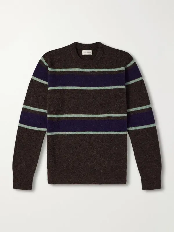 Oliver Peoples Blenheim Striped Wool-blend Sweater