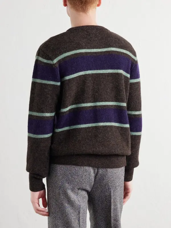 Oliver Peoples Blenheim Striped Wool-blend Sweater
