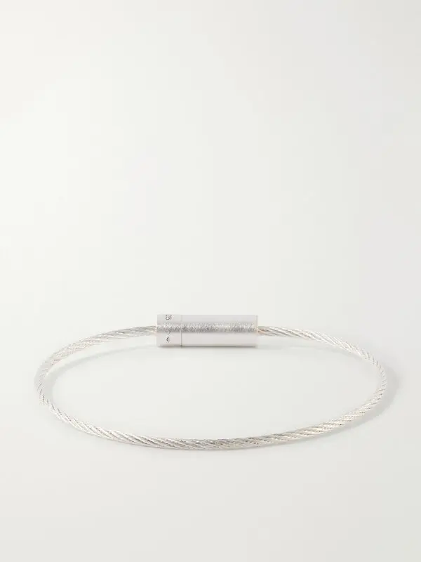 Le Gramme 7g Brushed Sterling Cable Bracelet