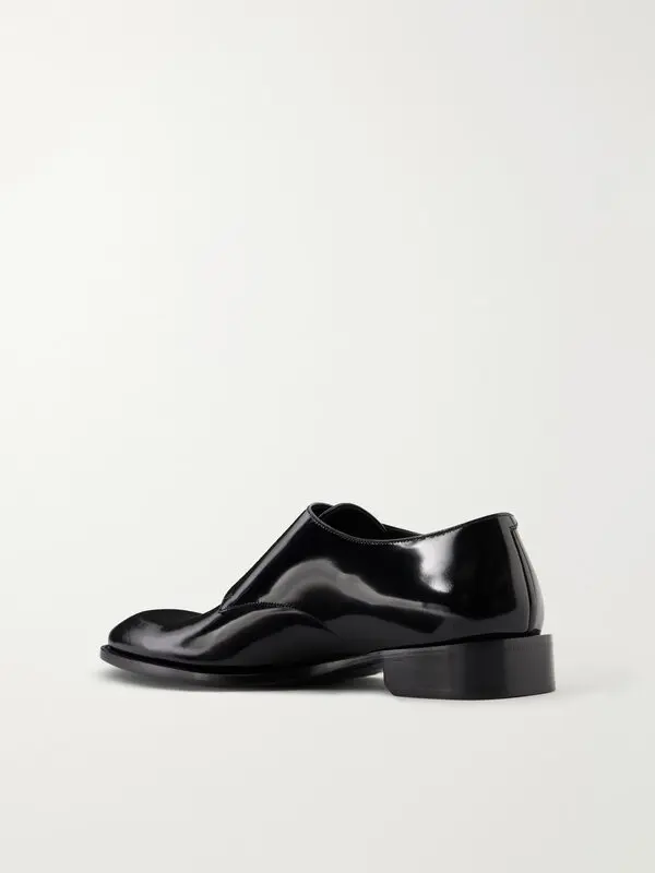 Saint Laurent Connor Leather Oxford Shoes