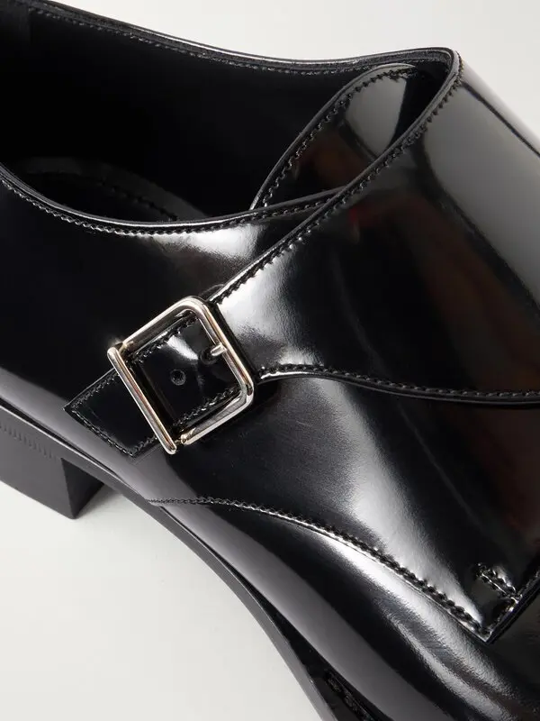 Saint Laurent Connor Leather Oxford Shoes
