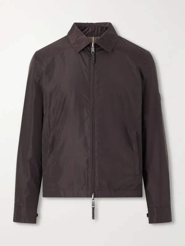 Burberry Logo-appliquéd Shell Jacket