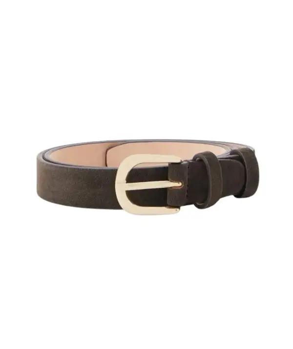 Mr P. Suede Belt - Brown