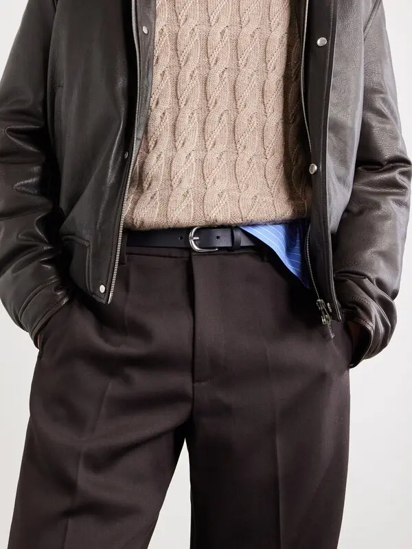 Mr P. 2.5cm Leather Belt