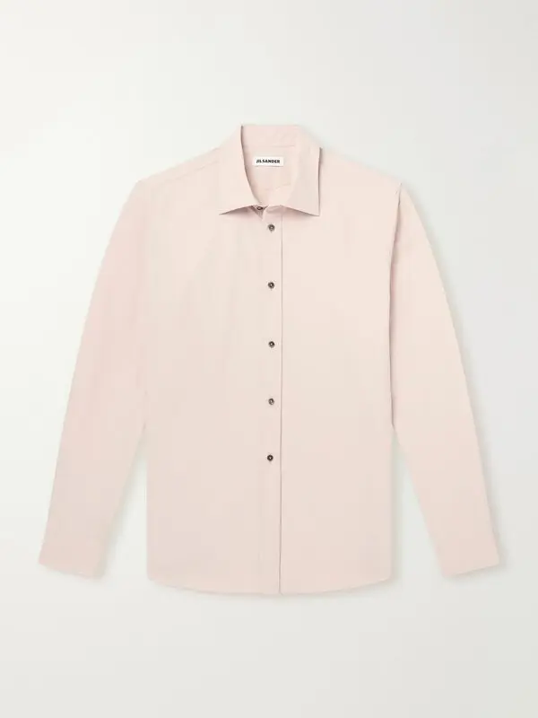 JIL SANDER Cotton-poplin Shirt