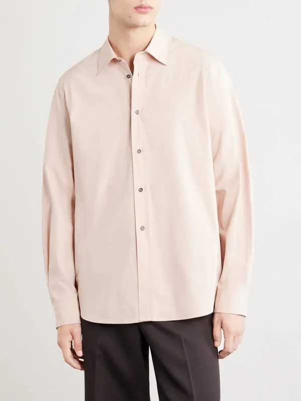 JIL SANDER Cotton-poplin Shirt