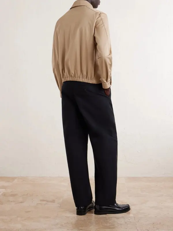 Givenchy Harrington Logo-appliquéd Cotton-twill Jacket