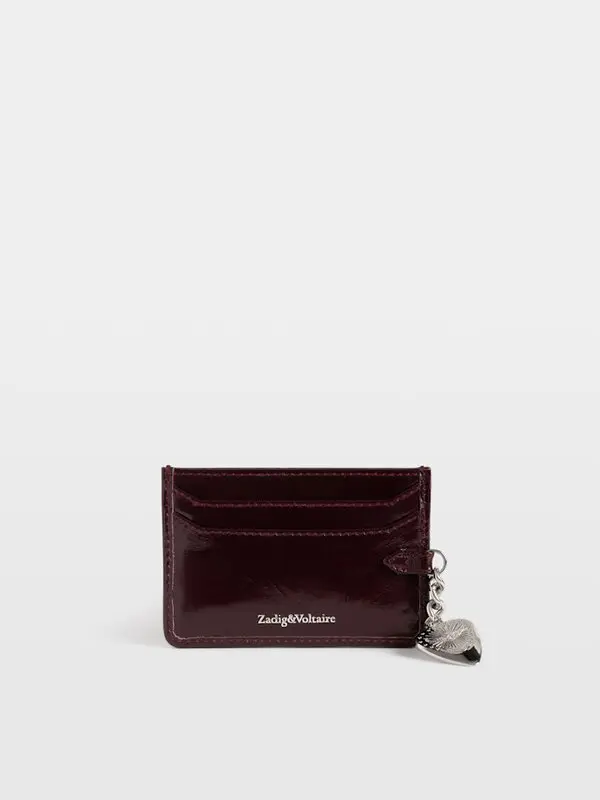 Zadig&Voltaire Sunny Pass Vintage Patent Card Holder
