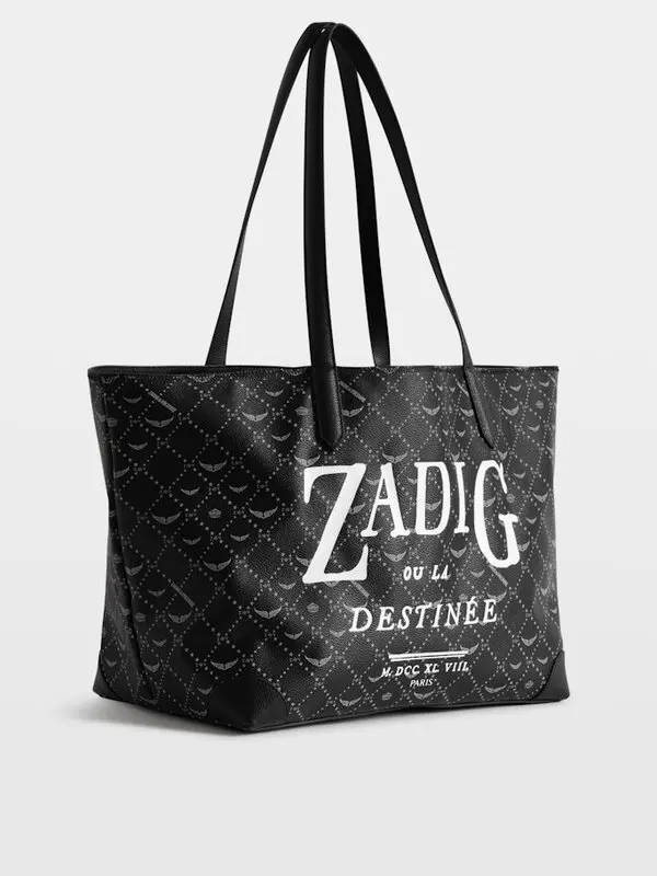 Zadig&Voltaire Z Shopper Xl Monogram Book Tag Bag