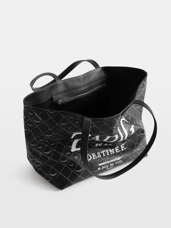 Zadig&Voltaire Z Shopper Xl Monogram Book Tag Bag