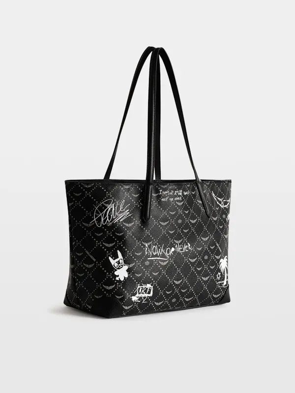 Zadig&Voltaire Z Shopper Arty Tag Bag