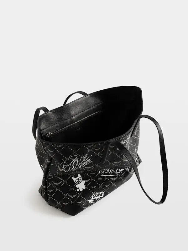 Zadig&Voltaire Z Shopper Arty Tag Bag