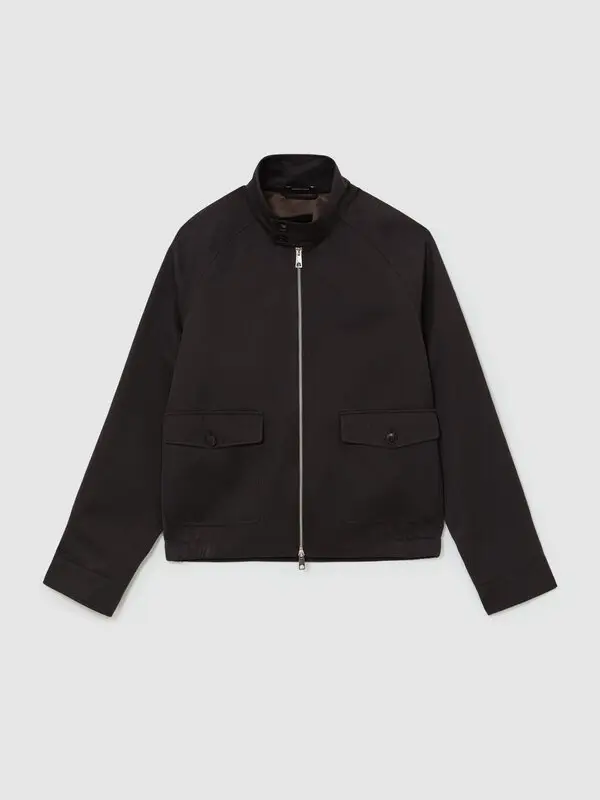 ATELIER Cotton Blend Harrington Jacket