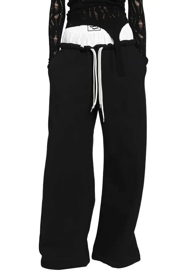SSHEENA Double Waist Sweatpants