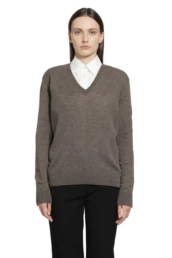 THE ROW Phora Top - Grey